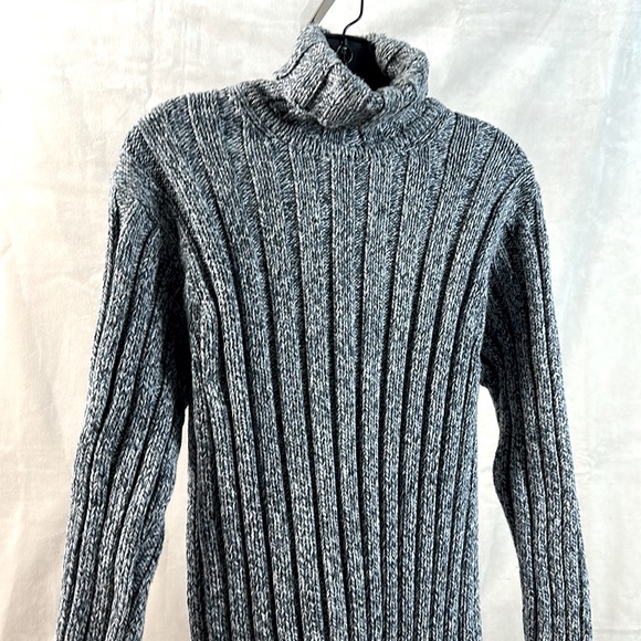 Cherokee | Sweaters | Cherokee Vtg Deep Ribbed Chunky Knit Turtleneck ...